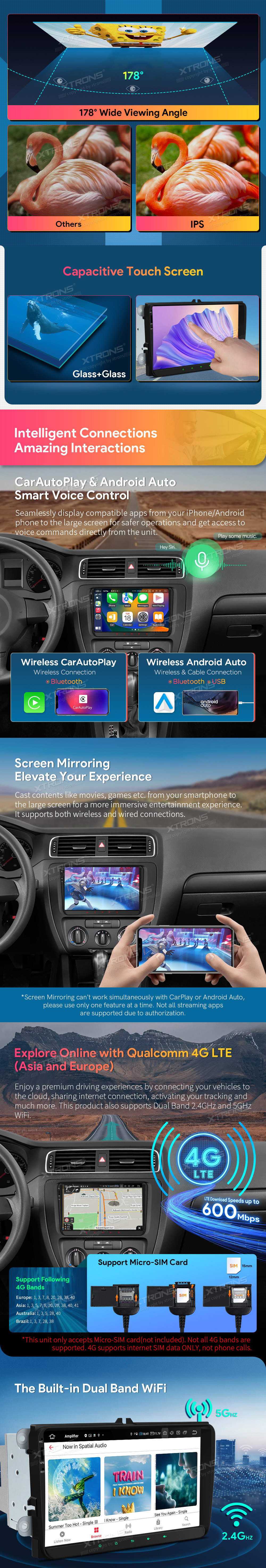 9 inch Qualcomm Snapdragon 665 AI Solution Android Octa-Core 8GB RAM + 256GB ROM Car Navigation ...